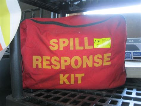 Spill Response Kit Dodds Auction