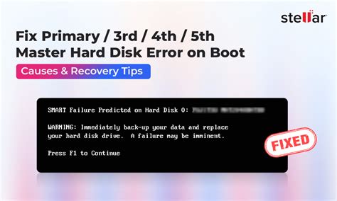 How To Fix Primary Master Hard Disk Error In Biosboot