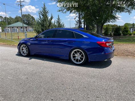 2019 Honda Accord With 19x9 5 35 Esr Rf2 And 275 35r19 Firestone