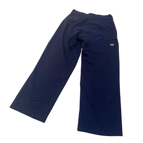Black Dickies Double Knee Loose Fit Pants Size 30 Depop