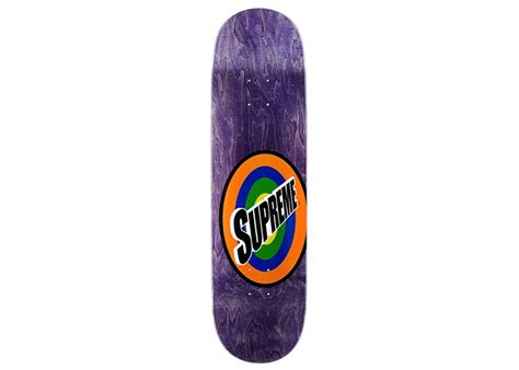 Supreme Spin Skateboard Skate Deck Purple New