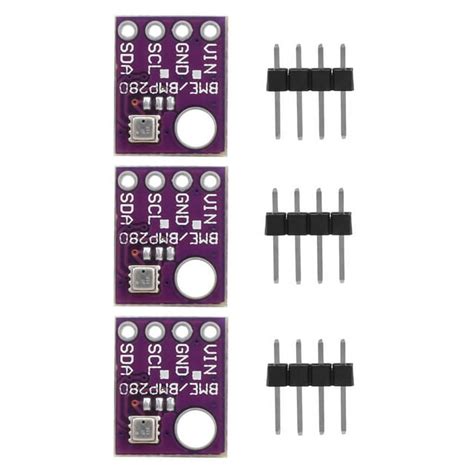 3pcs Bme280 5v Digital Sensor Temperature Humidity Barometric Pressure Sensor Module I2c Spi