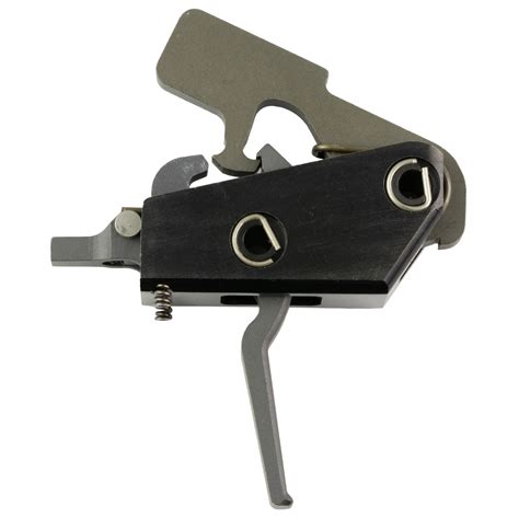 Wilson Combat Tactical Trigger Unit Triggers 3 Gun Flat Faced Two Stage Black Tr Ttu