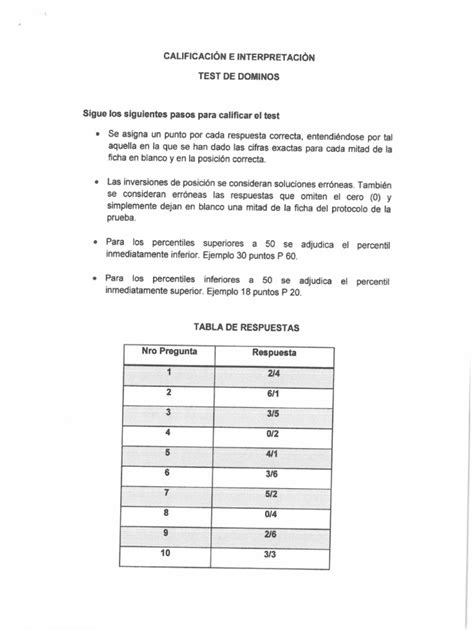 Test Domino Pdf