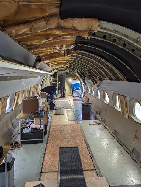 A Sud Aviation Caravelle Restoration Project Which I Joined Recently