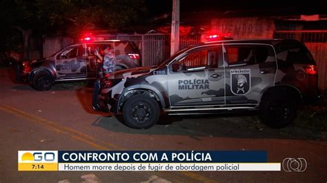 Vídeo Homem Morre Em Troca De Tiros Com A Pm Em Goiânia Vídeos