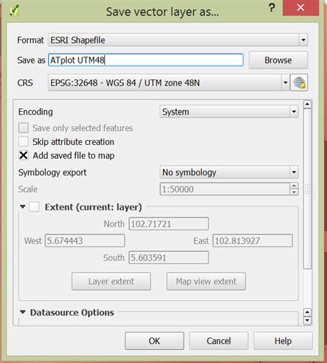 Coordinate System Converting Shapefile Crs From Wgs To Utm In Qgis