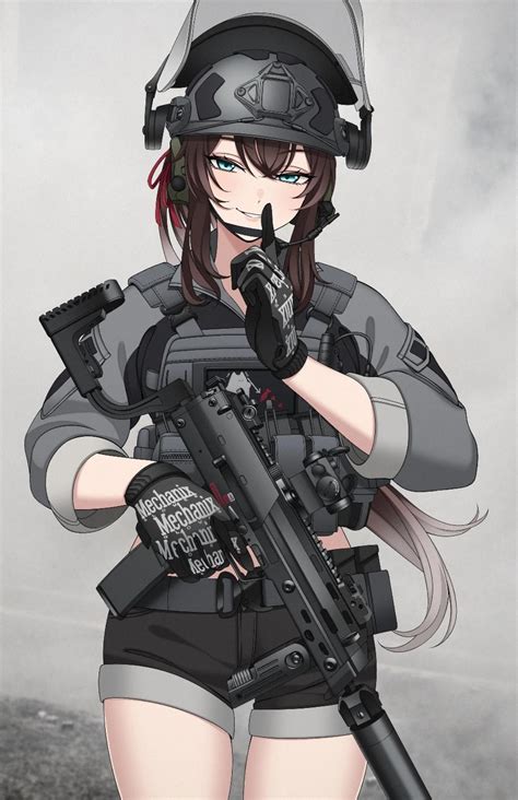 Cool Anime Girls With Guns