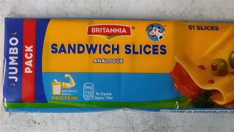 Type Pouch Britannia Cheese Slice Packaging Type 765g At ₹ 360pack