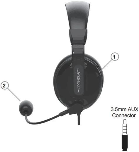 Morpheus Hs3000s Basic Multimedia Stereo Headset User Guide