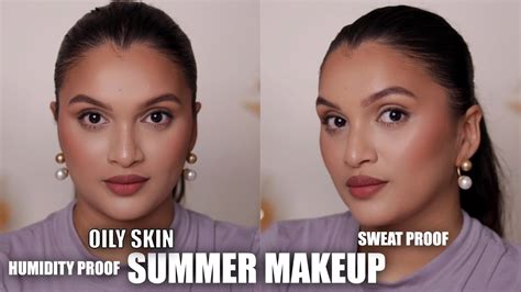 Summer Makeup Tutorial For Oily Skin Complete Guide Beautico Youtube