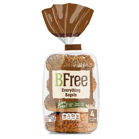 Gluten Free Bagels Savoury Everything Bagel Bfree