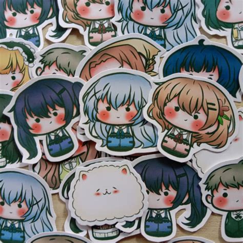 Jual 15 Pcs Gochuumon Wa Usagi Desu Ka Sticker Pack Gochiusa Sticker