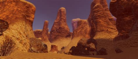 Vast Desert Environment