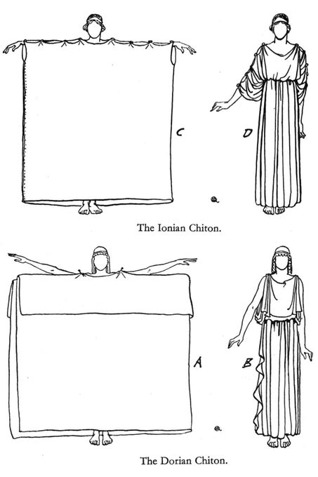How To Draw Greek Chitons By Glimja On Deviantart Artofit