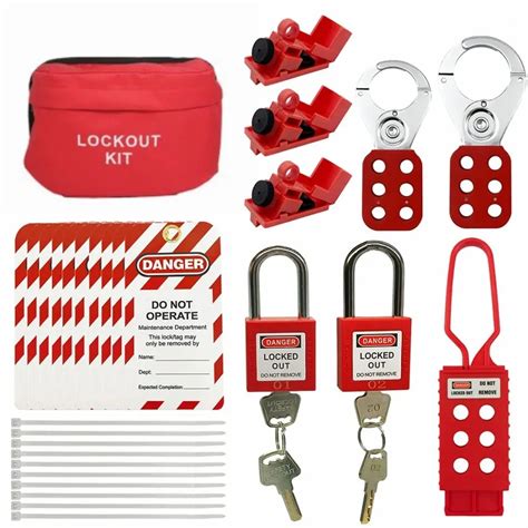 Genesis Lock Pick Set Complete Lockout Tagout Loto Safety Kit