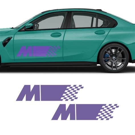 Decals Side M Racing Bmw M3