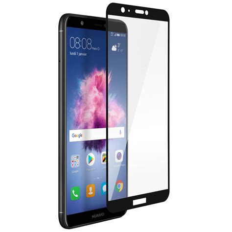 Zabezpieczenie ekranu do Huawei P Smart szkło hartowane z czarnymi