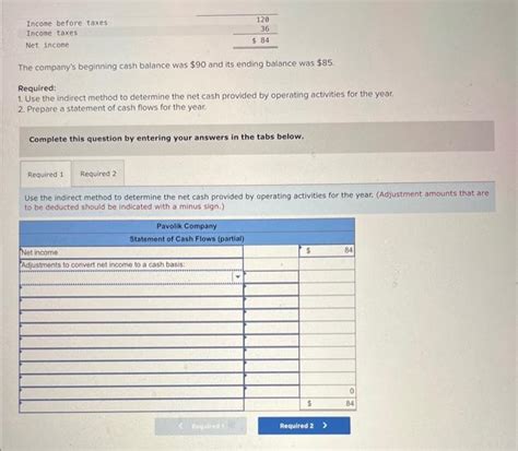 Solved Exercise Static Prepare A Statement Of Cash Chegg