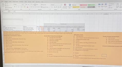 Excel Chegg