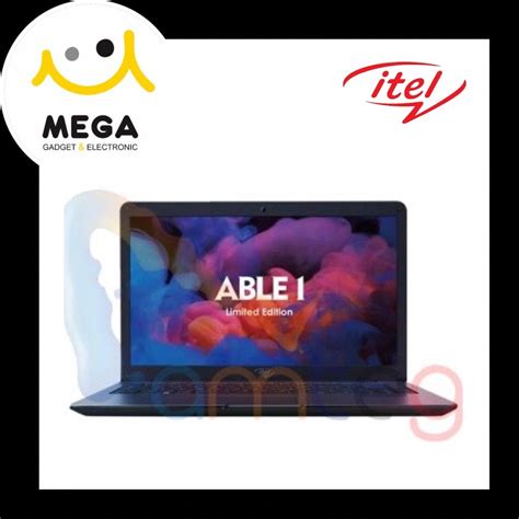Jual Itel Laptop Able 1 14 Intel Celeron N3350 4gb 1tb Garansi Resmi