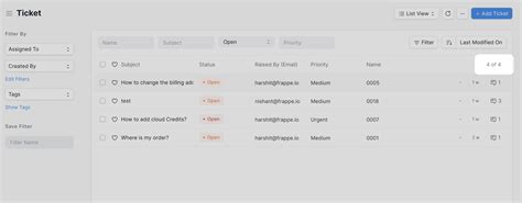 Total Number Of Tickets In The List View Issue Frappe Helpdesk GitHub