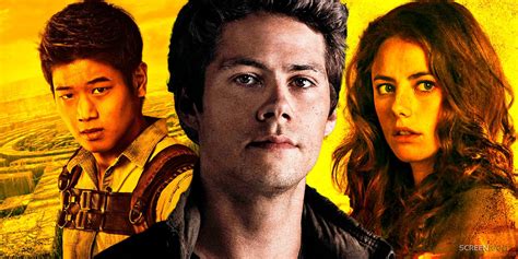 Thomas And Minho Maze Runner Fictional Characters Poster