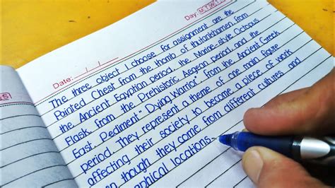 Print Handwriting Practice How To Write Neat And Super Clean English Writing Youtube
