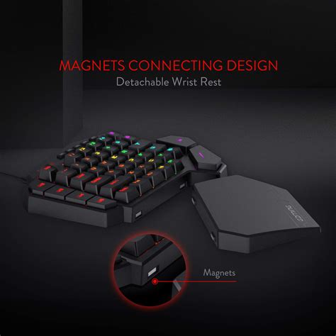 Redragon K585 Diti Teclado Mecánico Para Juegos Rgb Deb07nbjvh4g