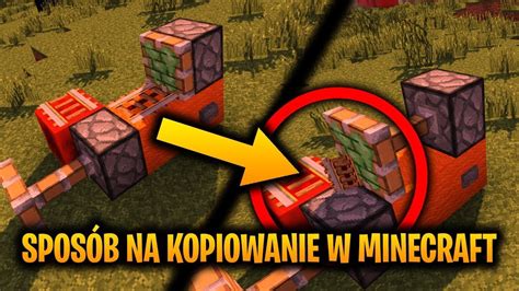 Jak Zrobić Kopiarke Torów W Minecraft Youtube
