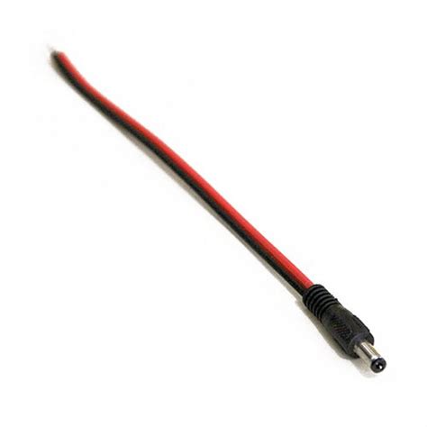 DC Jack Male Barrel Connector With Cable