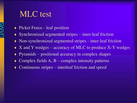 Ppt Imrt Quality Assurance With Varian Machines Powerpoint