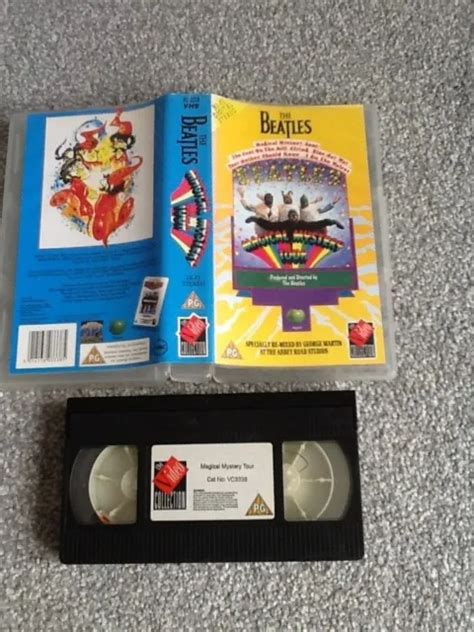 The Beatles Magical Mystery Tour Vhs Video 1989 Edition Of 1967 Film £1