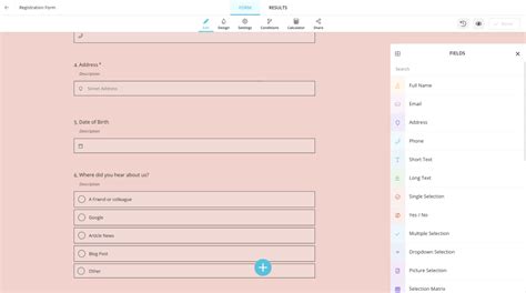 how to create free forms 5 easy steps