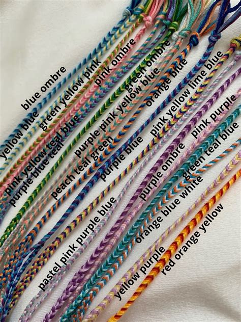 Adjustable Fishtail Friendship Bracelet Christmas Stocking Stuffer