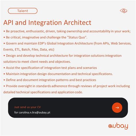 carolina lira on linkedin integrationarchitect joinaubay joinus
