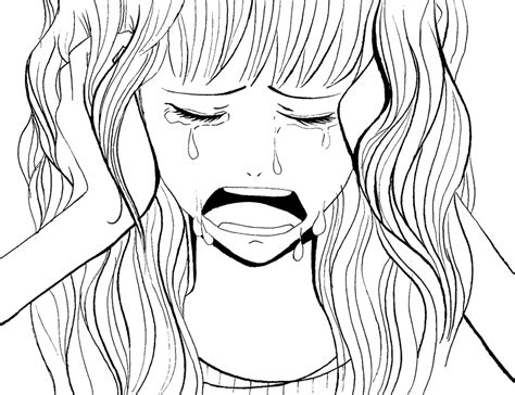 Idea 34 Easy Anime Girl Crying Drawing