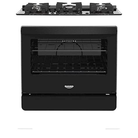 Fogao 5 Bocas Piso Dako Acendimento Automatico Forno 100l Branco