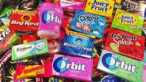 Orbit Candy Sugar Free Chewing Gum Bubblemint 12 Box Candy Gum
