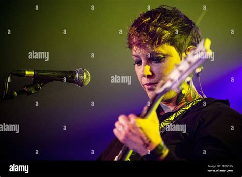 Singer And Songwriter Louisa Roachis Of She Drew The Gun Band Performs Live On Stage At The