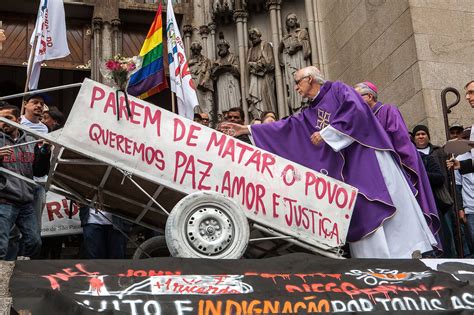 Padre Júlio Lancelotti Pedirá Proteção à Anistia Internacional Ao Povo