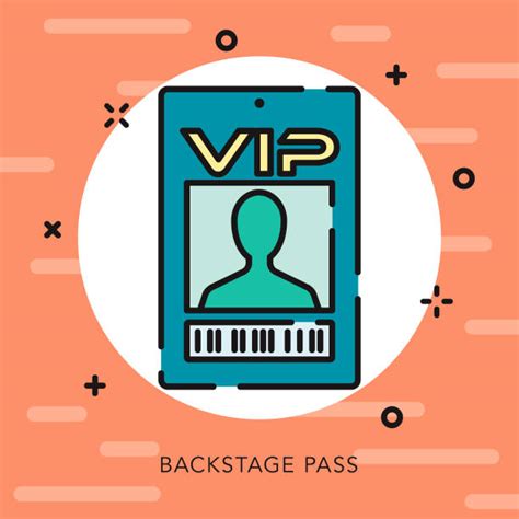 70 Backstage Pass Stock Illustrations Royalty Free Vector Graphics