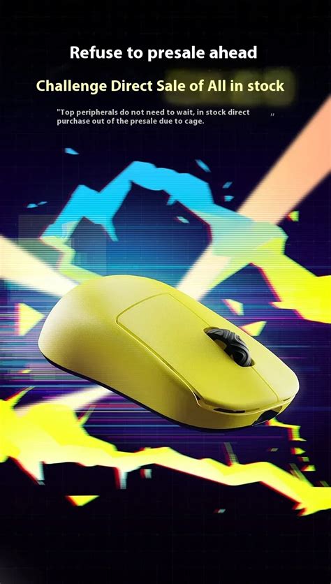 Scyrox V8 8k Mouse Three Mode 2 4gwireless Light Weight Customized