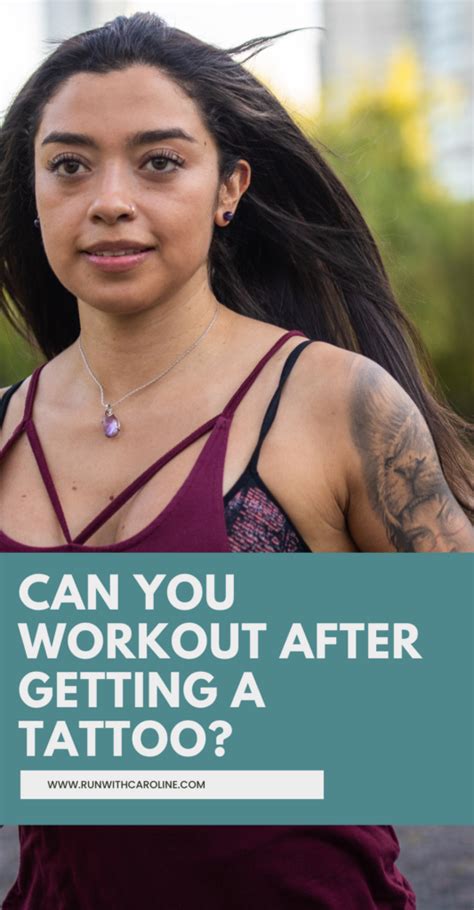 Can You Workout After Getting A Tattoo What To Do What To Avoid