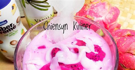 Resep Es Kelapa Muda Buah Naga Oleh Chiensyn Kuliner Cookpad