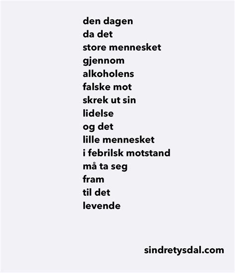 Den Dagen Sindre Tysdal