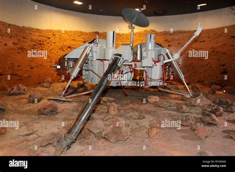 Nasa Viking Mars Lander Model Kennedy Space Center Cape Canaveral Stock