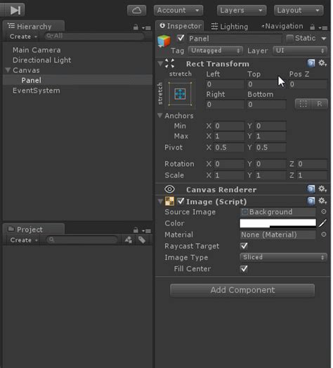 零基础入门 UGUI Panel 腾讯云开发者社区 腾讯云