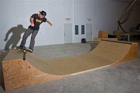 Backyard Half Pipe Ramp Halfpipe Ramps Stackable Storage Container