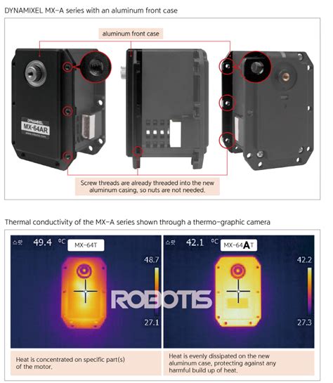 DYNAMIXEL MX 64AR 6pcs Bulk
